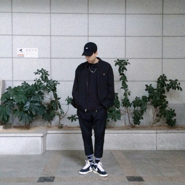 20160220 남자데일리룩폴로캡코디볼캡코디남자스트릿패션워크웨어나이키블레이저폴로블루종스쟁이스쟁이패션블로그