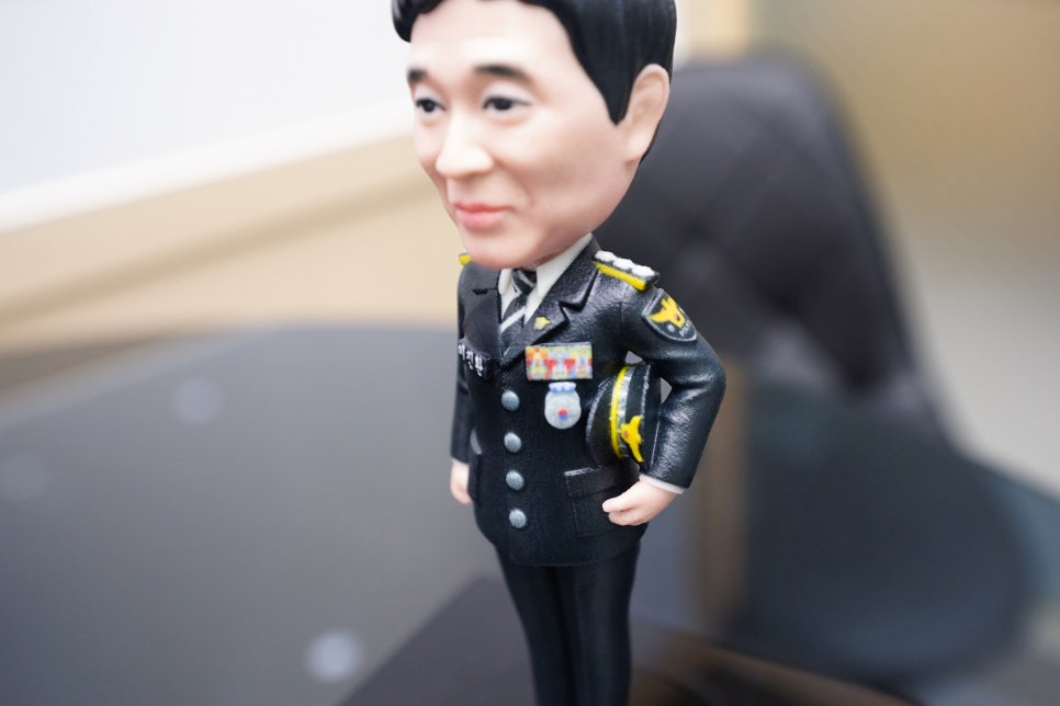 퇴임 선물 소방관 경찰 퇴직 전역 선물 피규어 제작 네이버 블로그