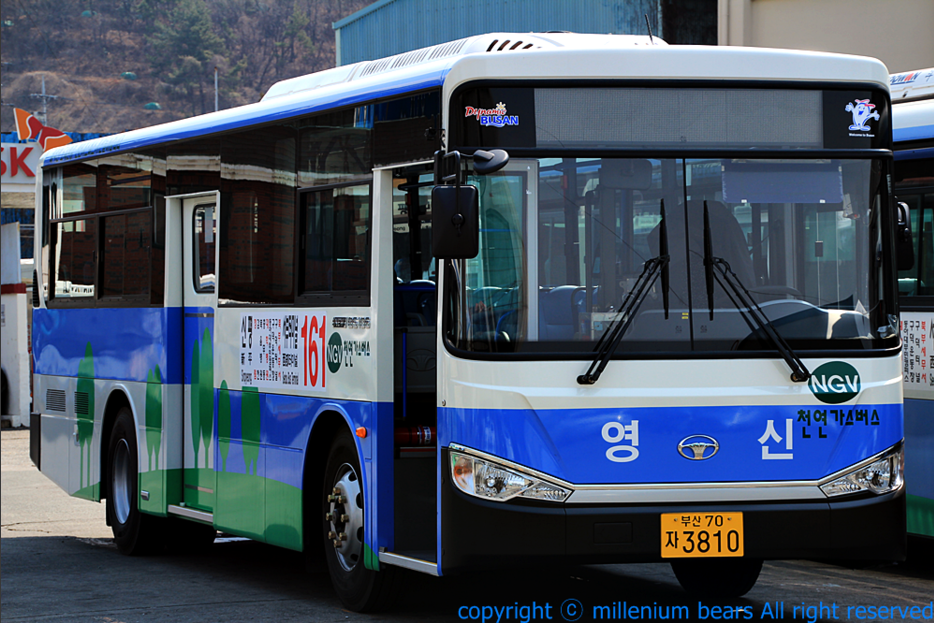 [자일대우버스] KD그룹 2017년형 NEW BS110(저상) + 부산 영신여객 NEW BS106 , 부산여객 FX116 , 그 ...